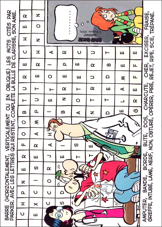 jeu du mot mystère Récré kids