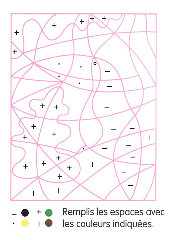 coloriage codé Récré Kids