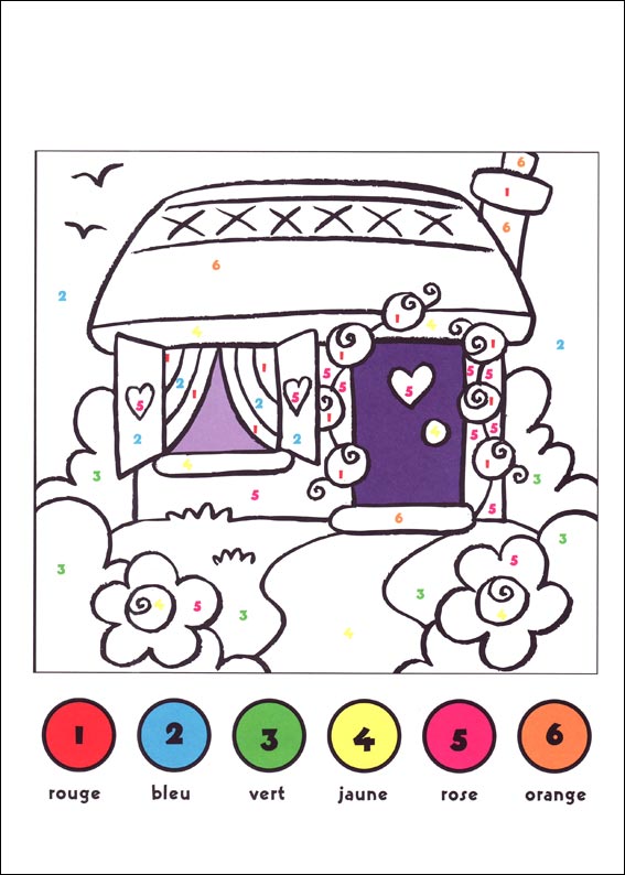 coloriage codé Récré Kids