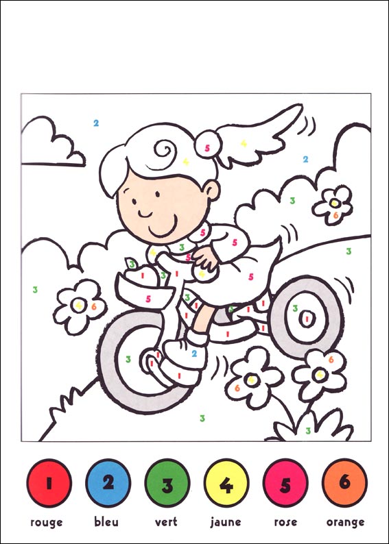 coloriage codé Récré Kids