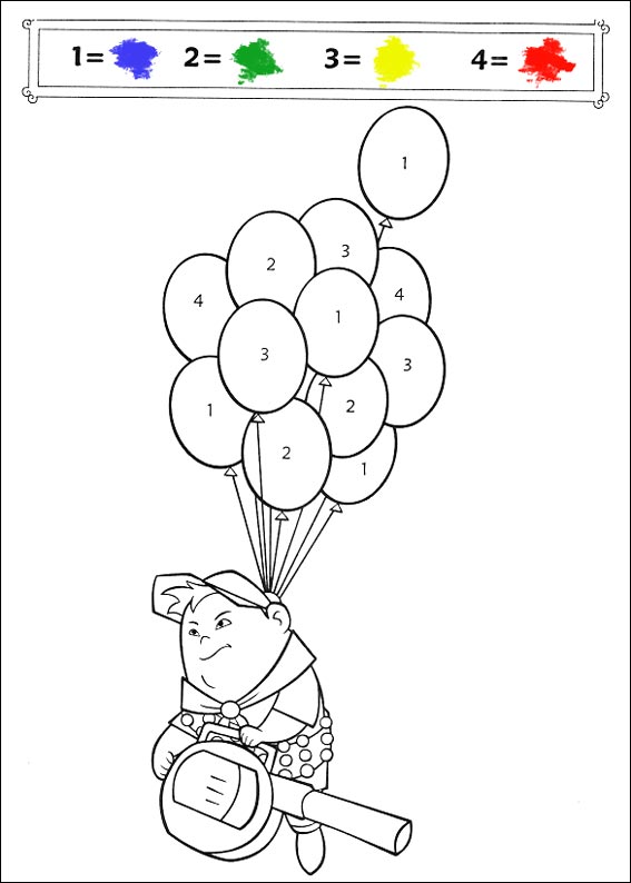 coloriage codé Récré Kids