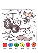 coloriages codés - page 5