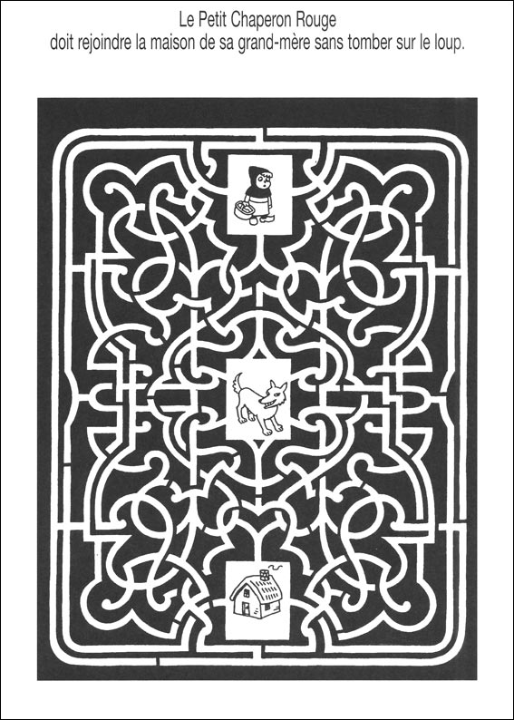 Jeu du labyrinthe Récré kids