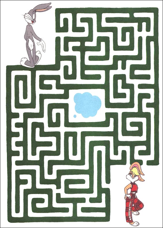 Jeu du labyrinthe Récré kids