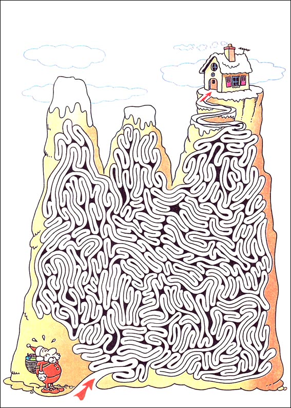 Jeu du labyrinthe Récré kids