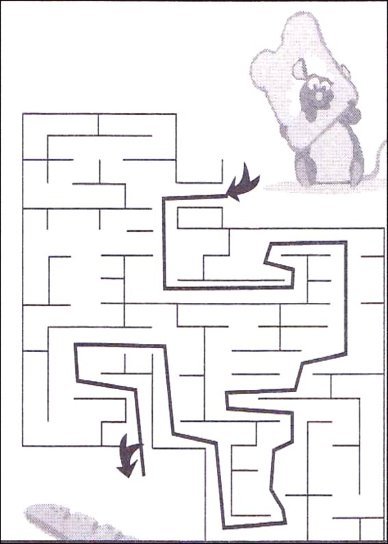 solution du jeu du labyrinthe Récré Kids