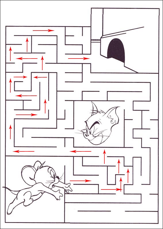 solution du jeu du labyrinthe Récré Kids