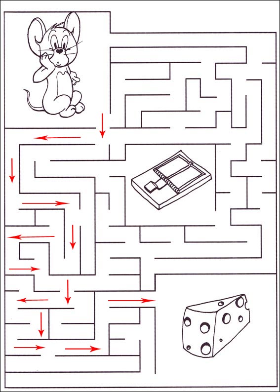 solution du jeu du labyrinthe Récré Kids