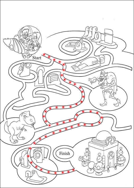 solution du jeu du labyrinthe Récré Kids