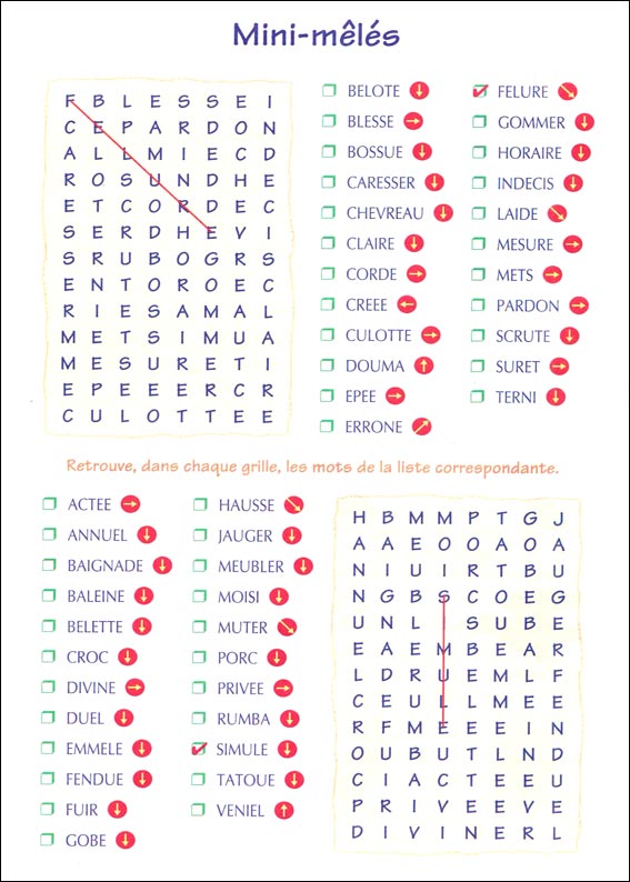 jeu du mot mystère Récré kids