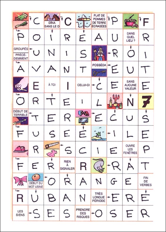 Recrekids - Mots fléchés