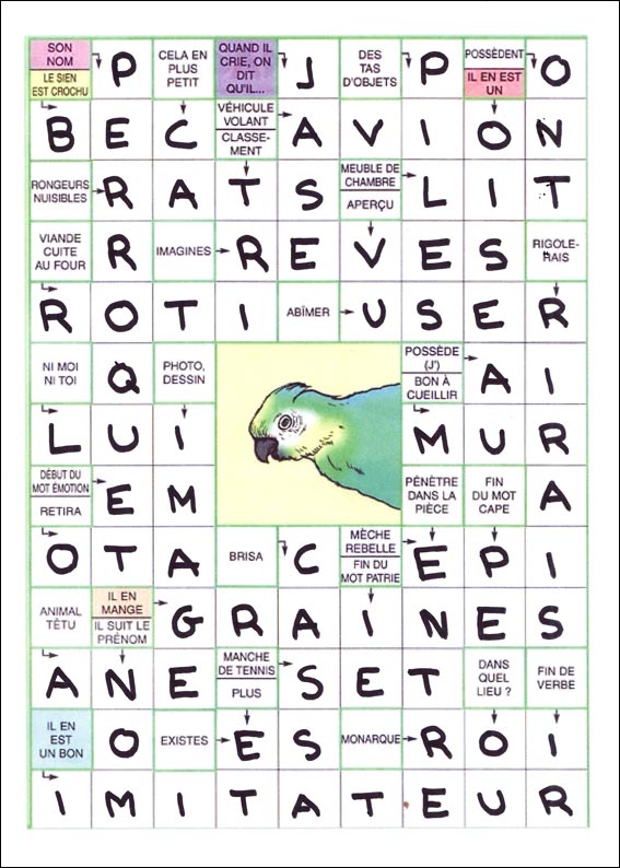 Recrekids - Mots fléchés