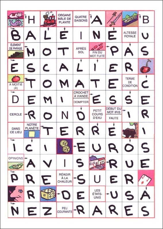 Recrekids - Mots fléchés